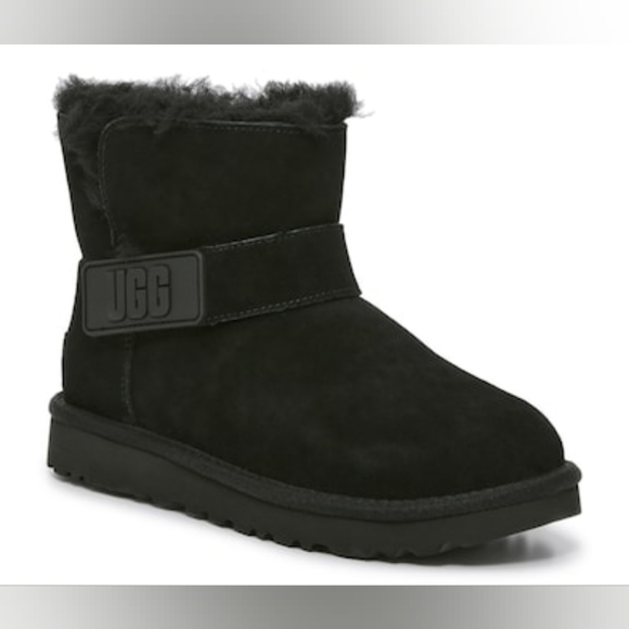 UGG | Shoes | Brand New Ugg Bailey Mini Logo Strap Bootie | Poshmark